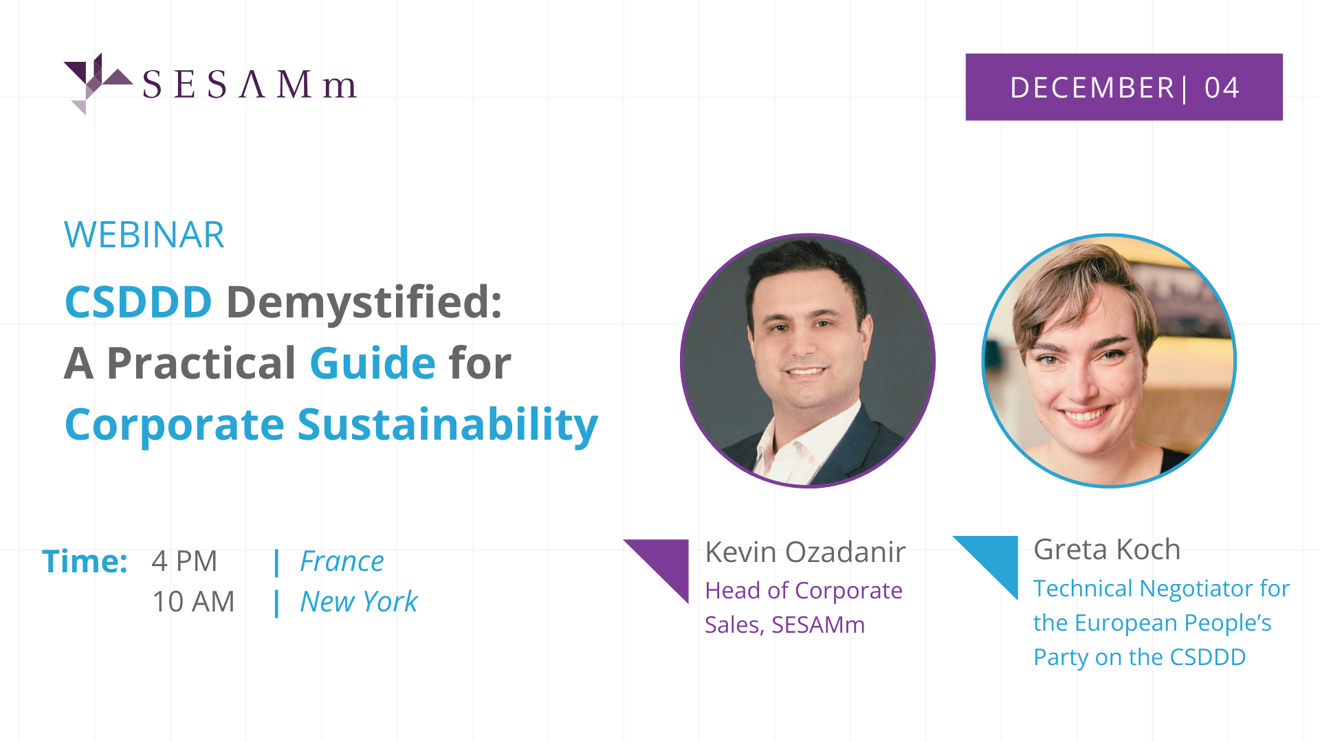 Webinar: CSDDD Demystified: A Practical Guide for Corporate Sustainability